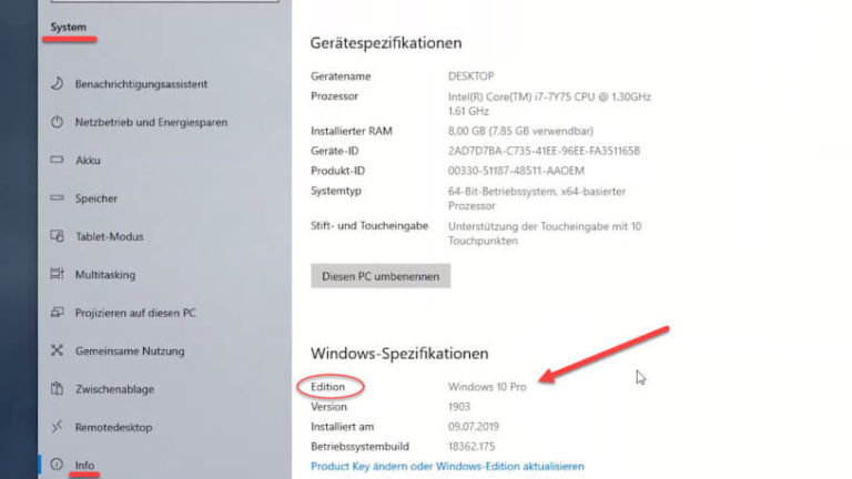 WIndows 10 Version anzeigen lassen - So funktioniert's!